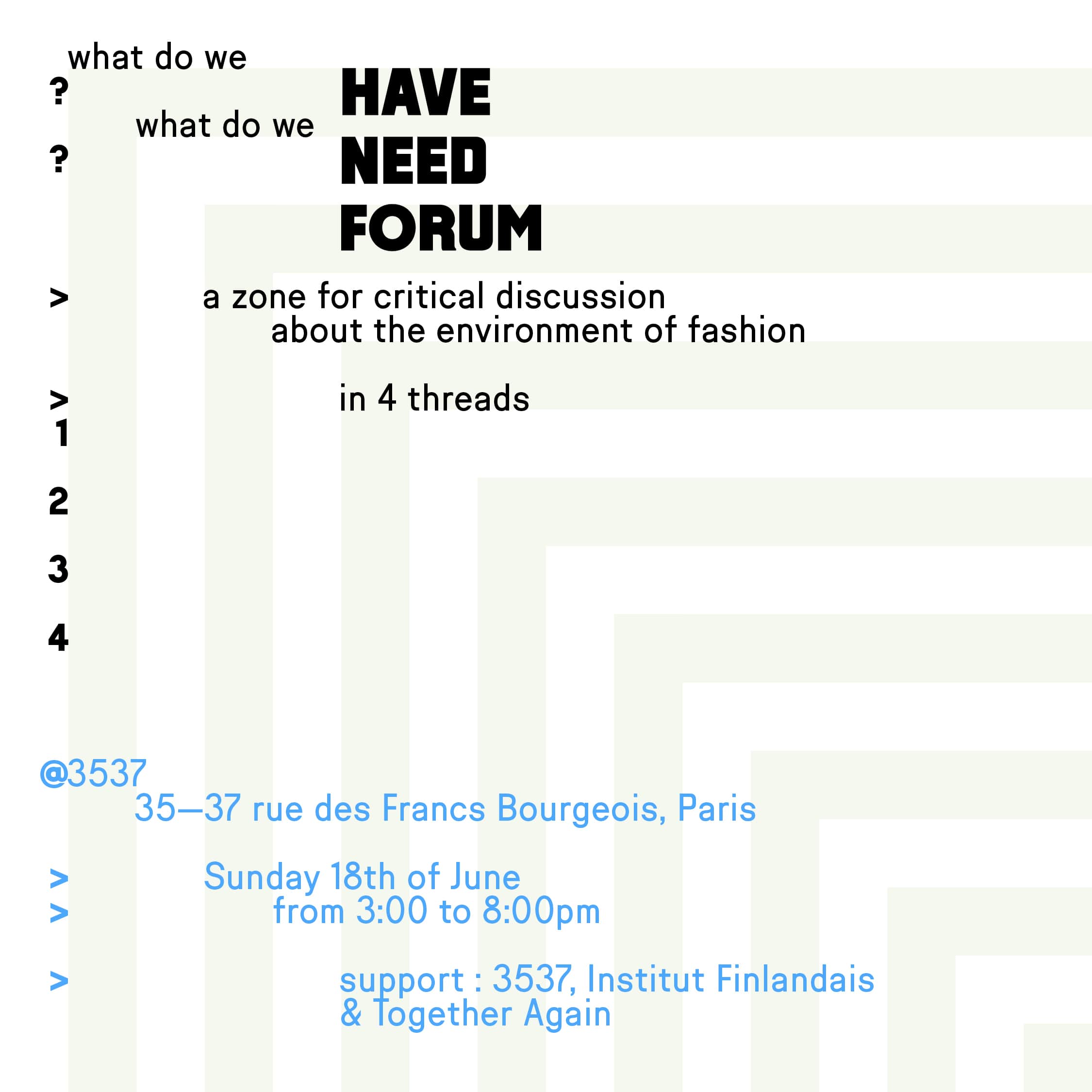 HAVE/NEED Forum - Institut finlandais